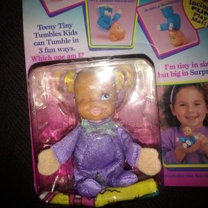 Toy Biz | Toys | Vintage 996 Toy Biz Teeny Tiny Tumbles Surprise Doll New Purple Outfit | Poshmark